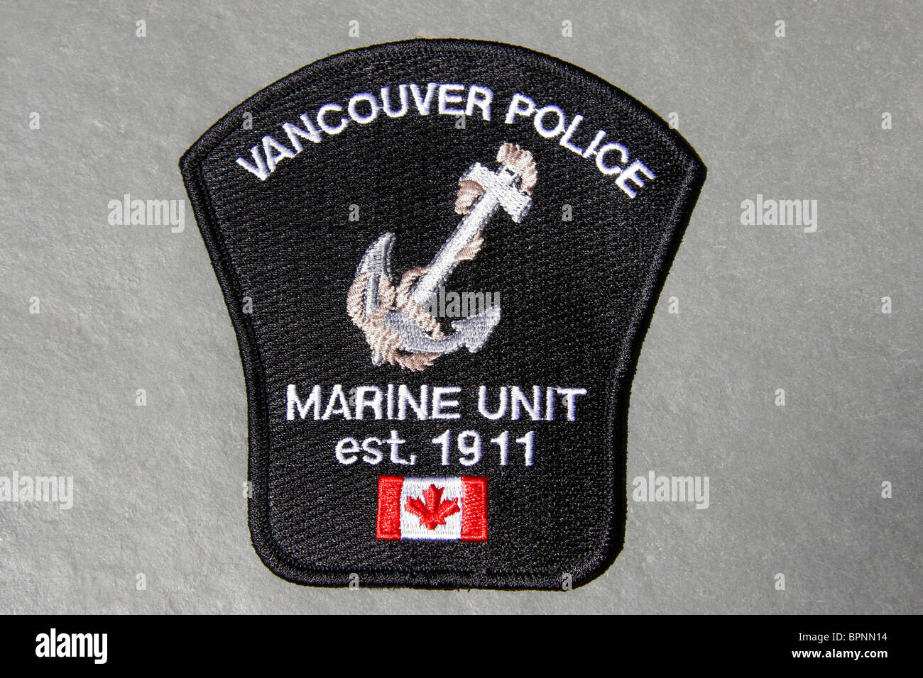 Patch of the Vancouver Police Marine Unit, Vancouver, British Columbia ...