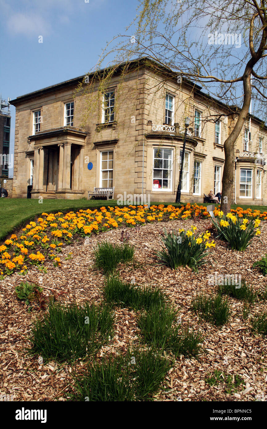 Brighouse Library Yorkshire United Kingdom Stock Photo - Alamy