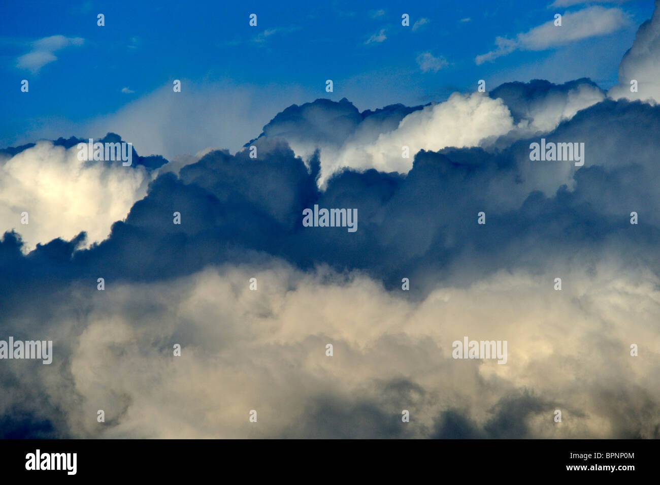 Dramatic cloudscape with blue sky Stock Photo - Alamy