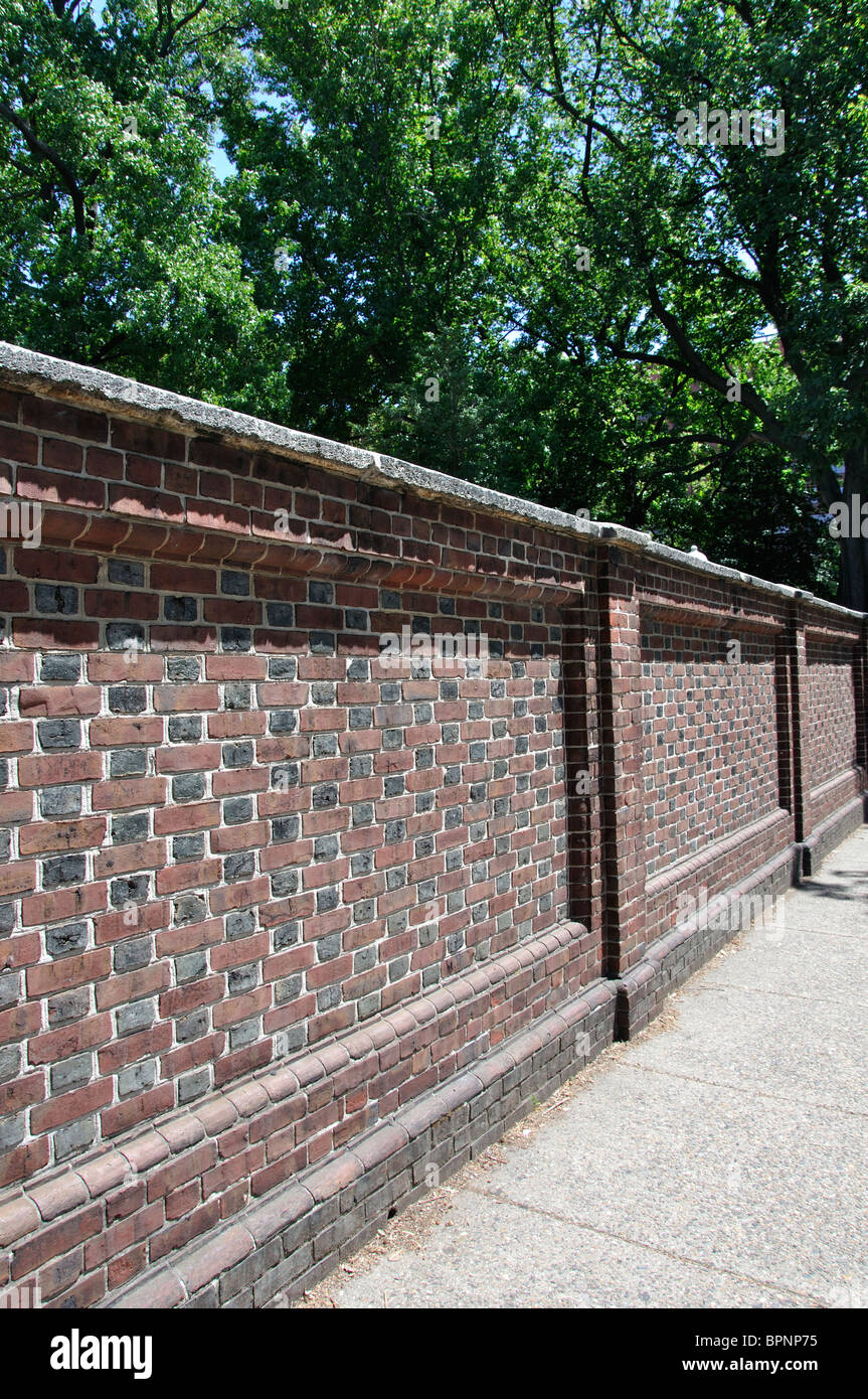 Old wall in Philadelphia, Pennsylvania, USA Stock Photo - Alamy