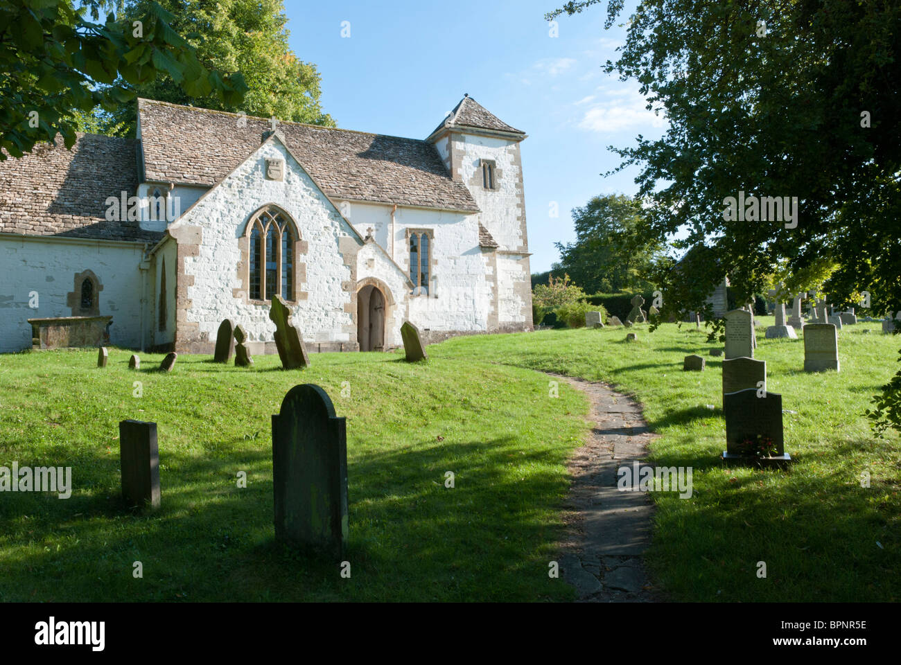 The Church of St Swithun at Compton Beauchamp, Oxfordshire, England ...