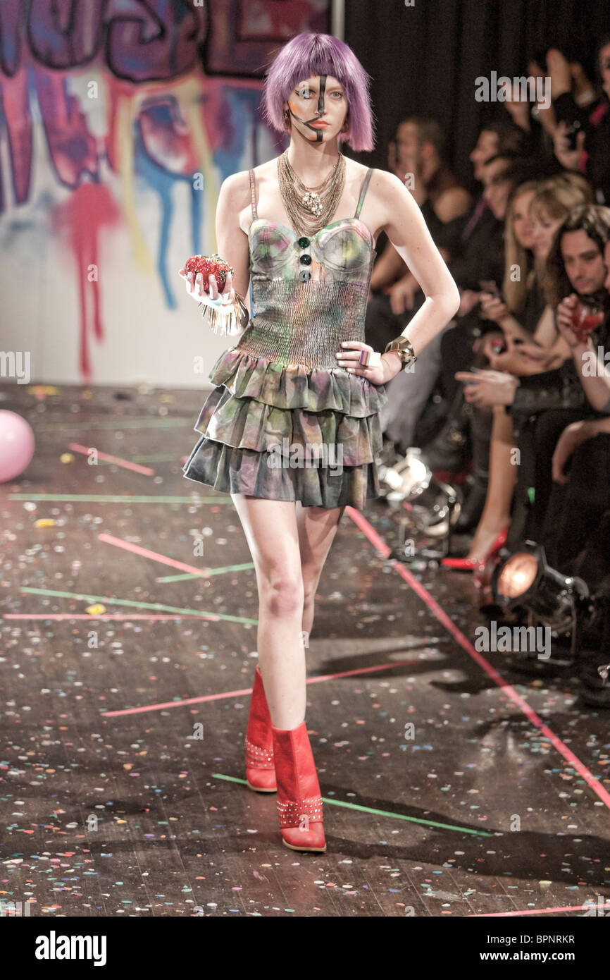 17 February 2010 - New York,USA - Richie Rich fall winter 2010 fashion ...