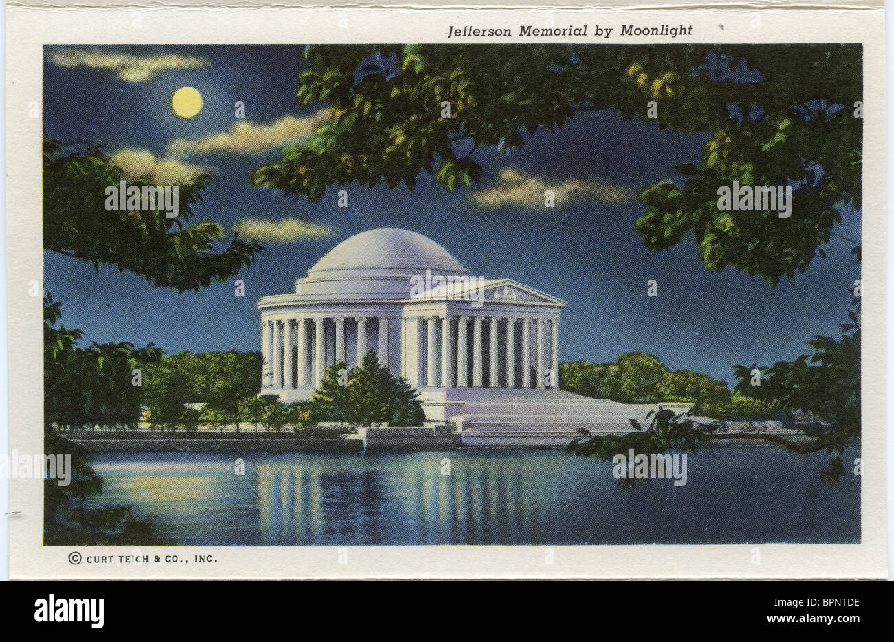 Vintage washington dc post card hi-res stock photography and images - Alamy