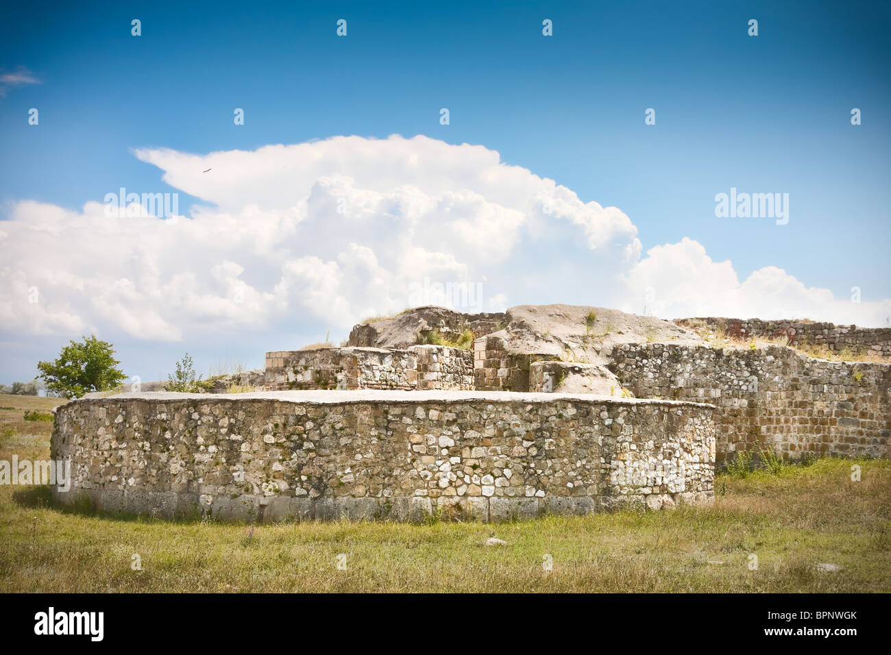 Capidava fortress on the banks of Danube River, Romania Stock Photo - Alamy