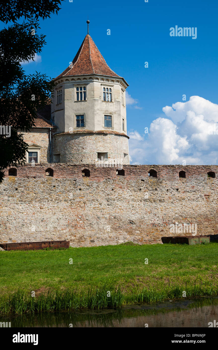 Fagaras Fortress in the city with the same name, Brasov County, Romania ...