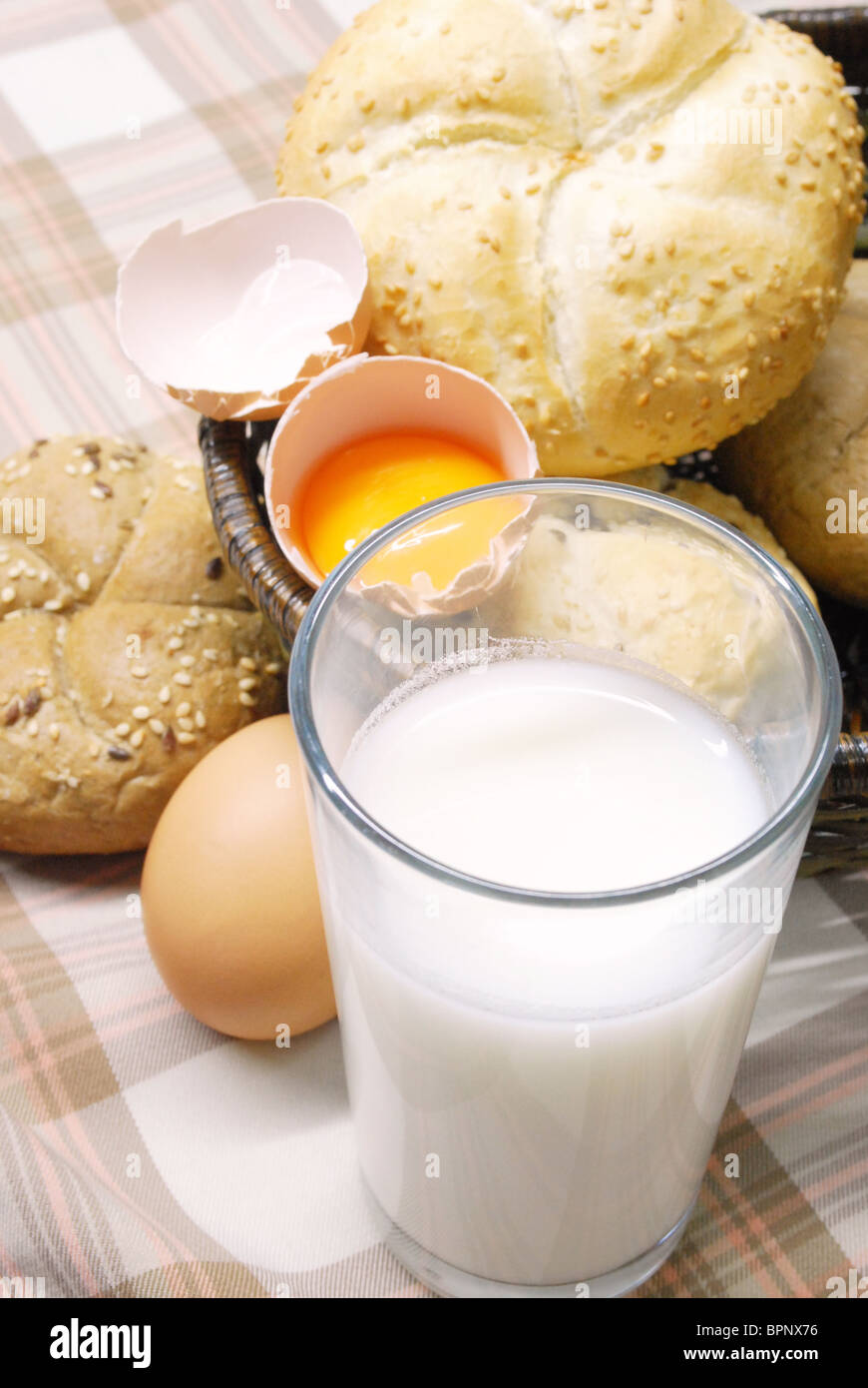 Milk and egg hi-res stock photography and images - Alamy