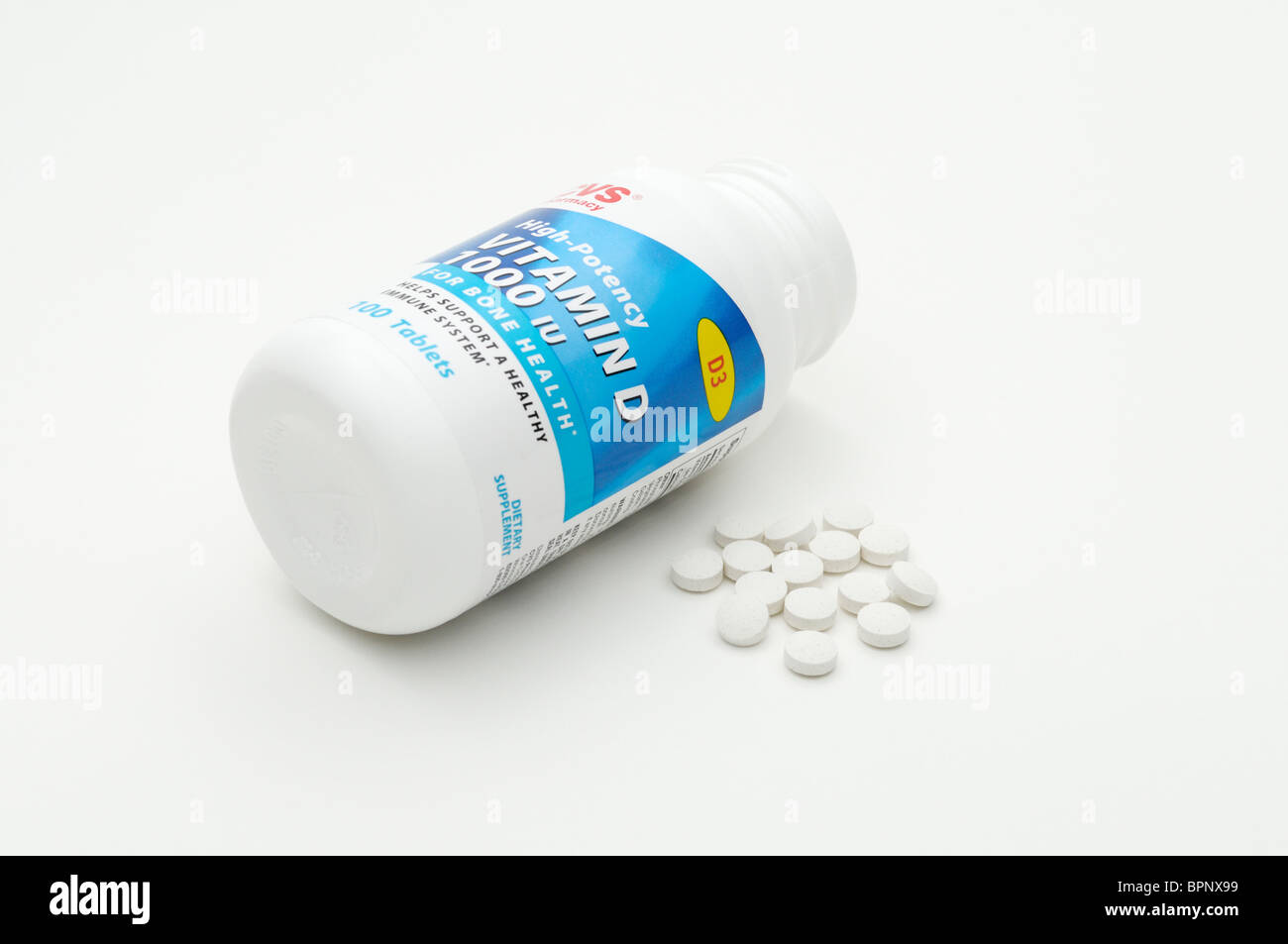 Vitamin d3 tablets hi-res stock photography and images - Alamy