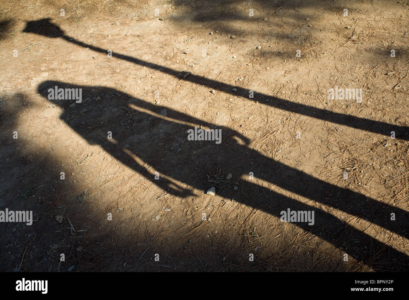 Shadow woman greece hi-res stock photography and images - Alamy
