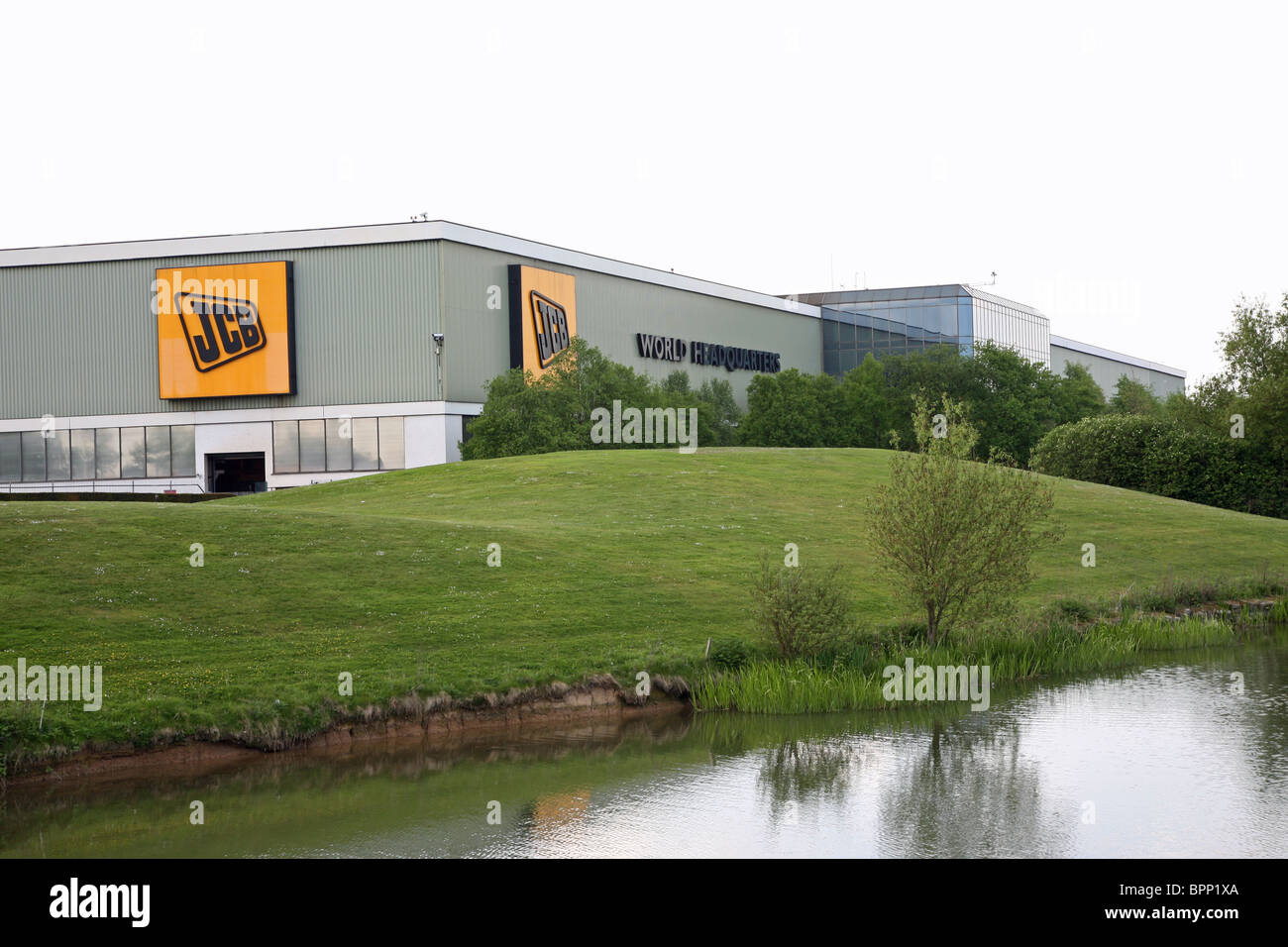 JCB World Headquarters factory, Rocester, Staffordshire, England, UK ...