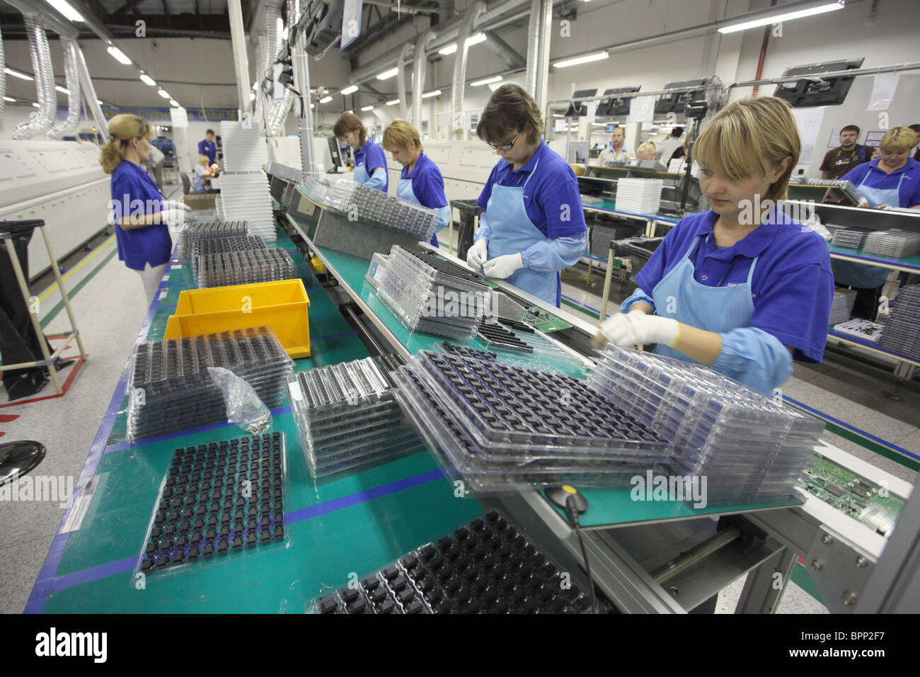 Tv Assembly Line High Resolution Stock Photography and Images - Alamy