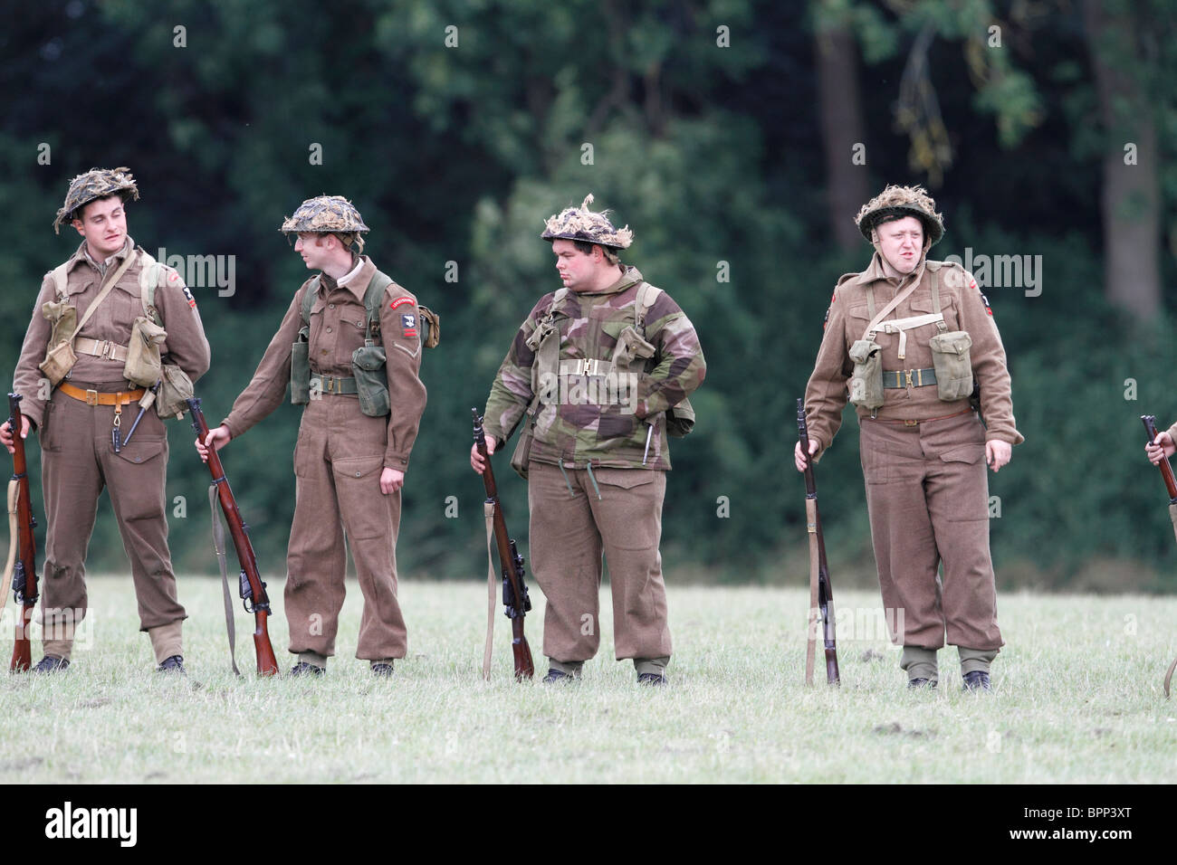 British Infantry from WWII, 1939-45, Private in Leicestershire Regiment ...