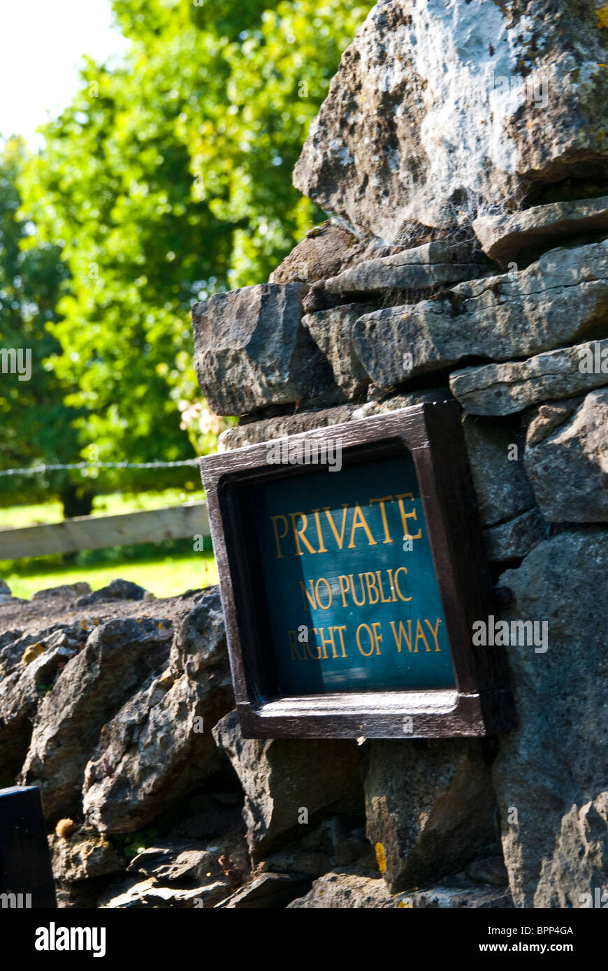 private sign Stock Photo - Alamy