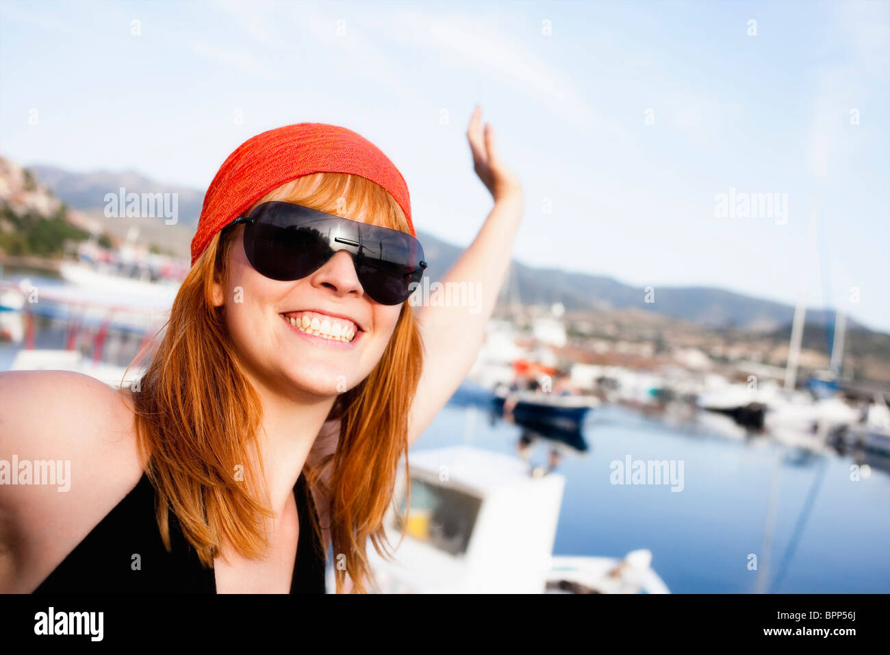 Lady arms waving hi-res stock photography and images - Alamy