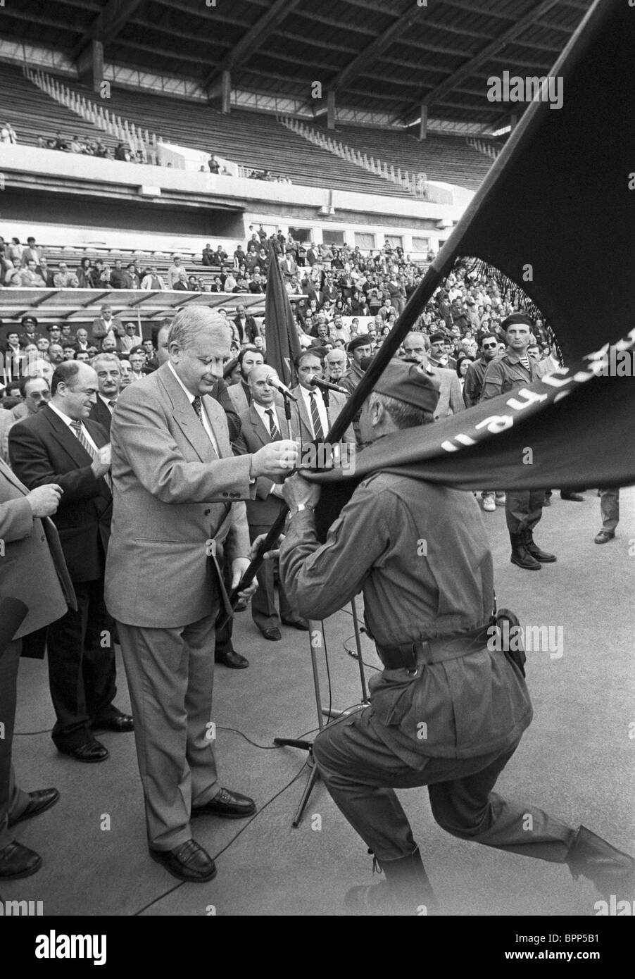 President Georgia Zviad Gamsakhurdia High Resolution Stock Photography ...