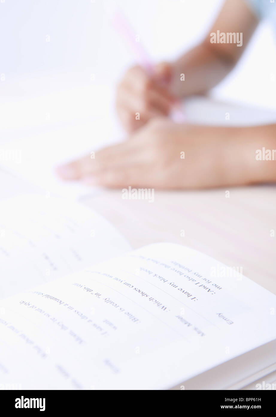 English textbook hi-res stock photography and images - Alamy