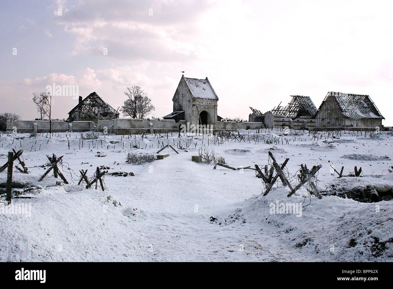 Movie Scene Film Title Merry Christmas High Resolution Stock ...