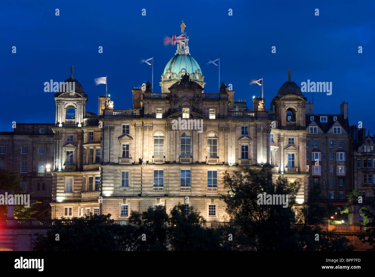 The Bank of Scotland Headquarters Building, Edinburgh, Scotland ...