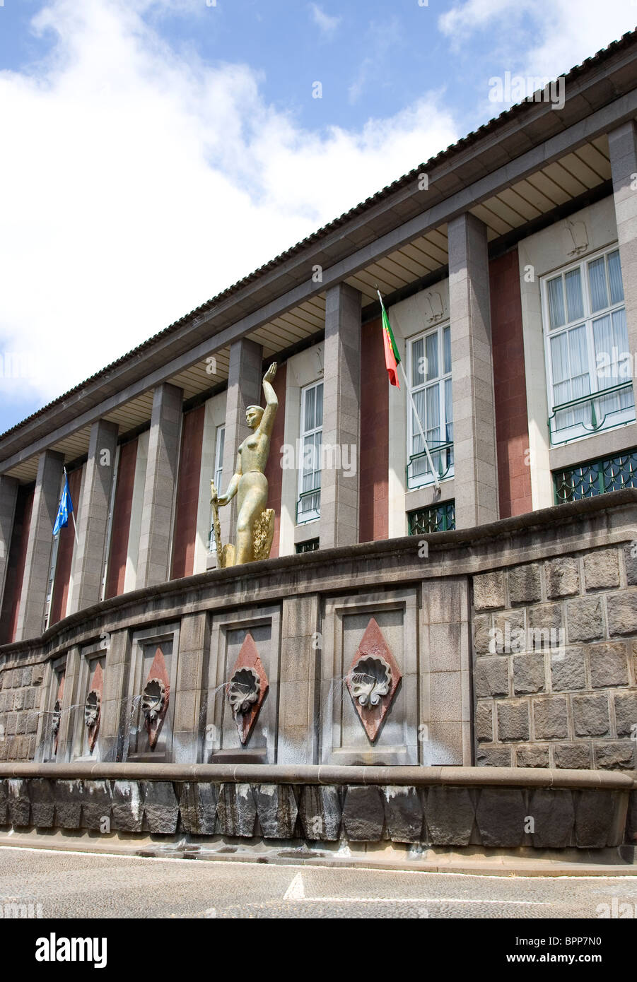 Police and Judiciary Headquarters in Funchal - Madeira Stock Photo - Alamy