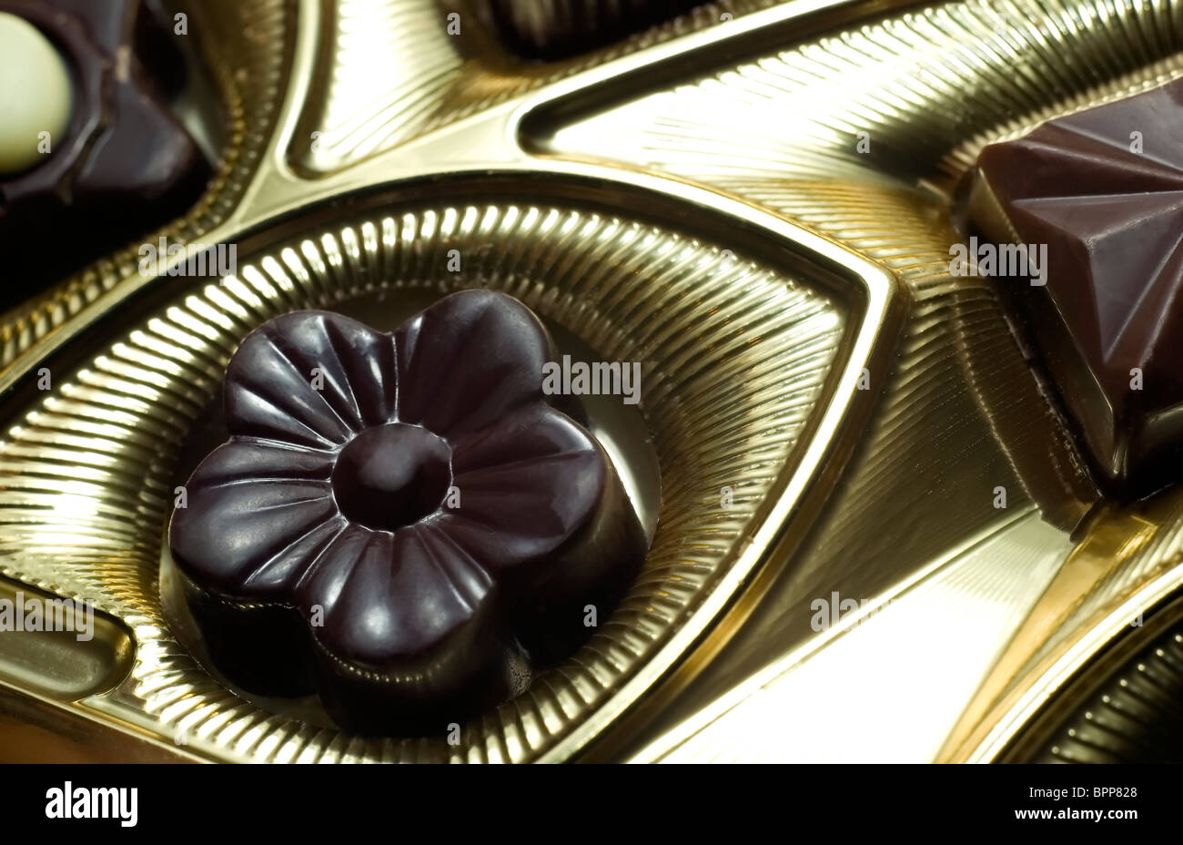 There are various forms of chocolate pieces Stock Photo - Alamy