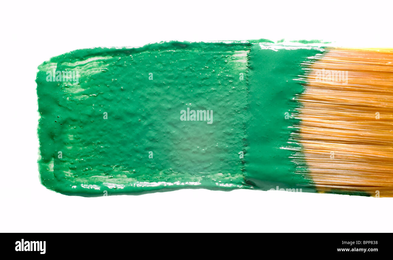 There is a paintbrush and abstract art Stock Photo - Alamy
