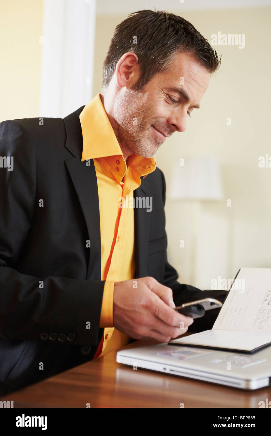 Business man looking number one hi-res stock photography and images - Alamy