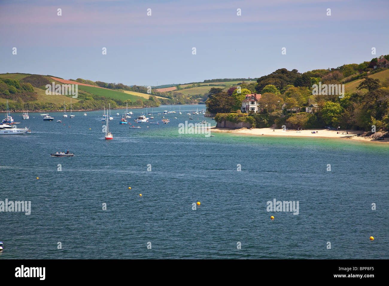 Kingsbridge estuary, Salcombe, Devon Stock Photo - Alamy