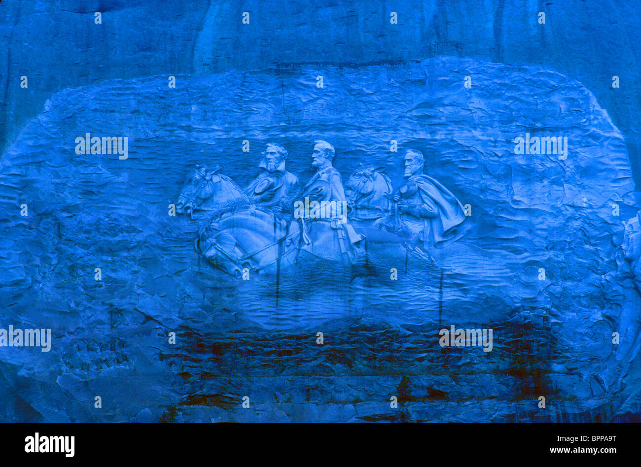 Confederate memorial stone mountain georgia hi-res stock photography and images - Alamy