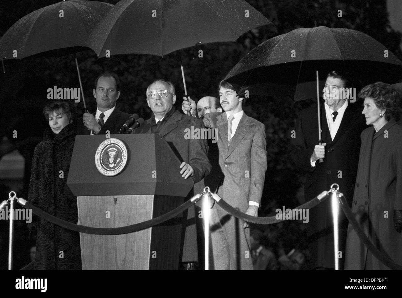 Mikhail Gorbachev Black and White Stock Photos & Images - Alamy