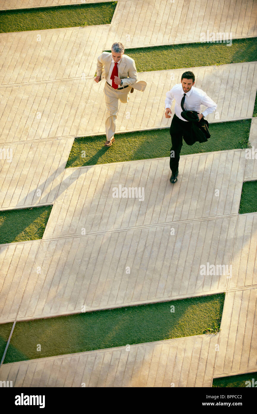 Running man suit hi-res stock photography and images - Alamy