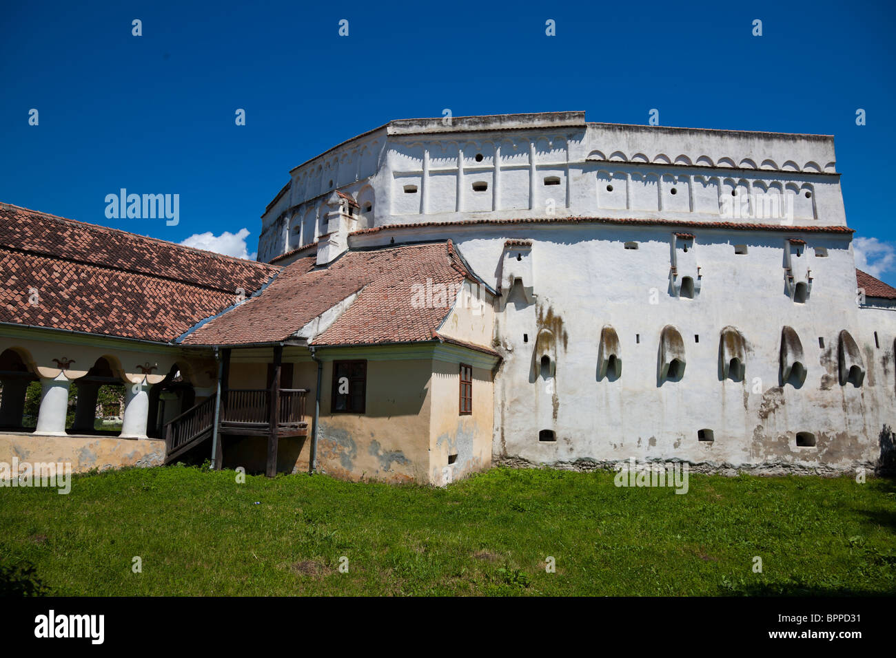 Prejmer Fortified Church in Prejmer village, Brasov County, Romania ...