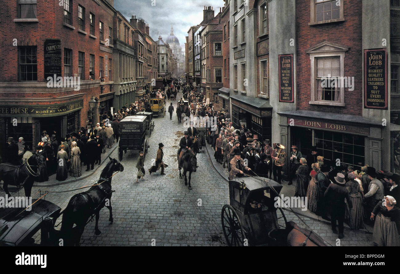 BARNEY CLARK & HARRY EDEN IN LONDON STREET SCENE OLIVER TWIST (2005 ...