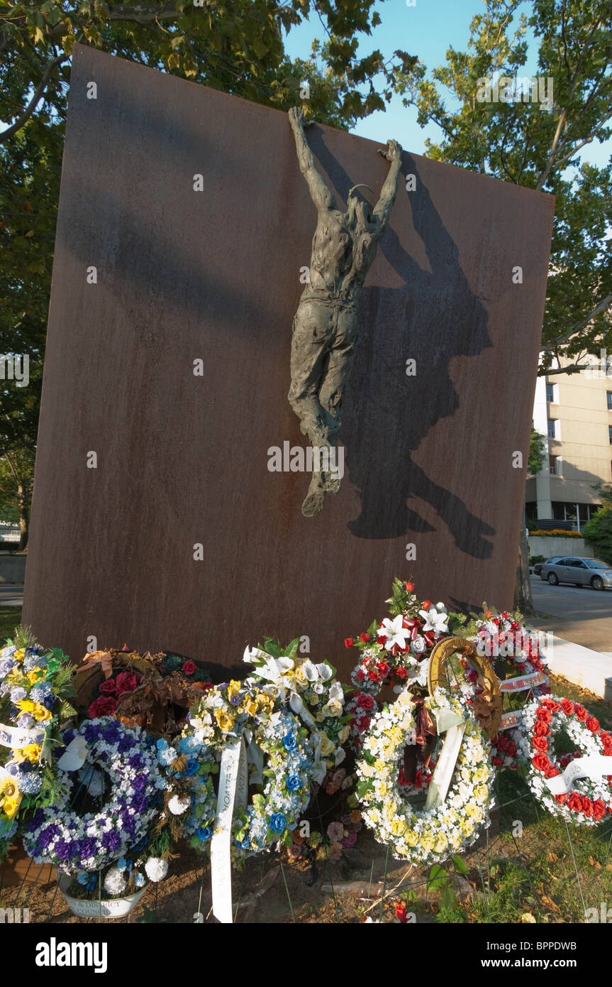 This is a memorial to all the workers that have died on the job in the ...