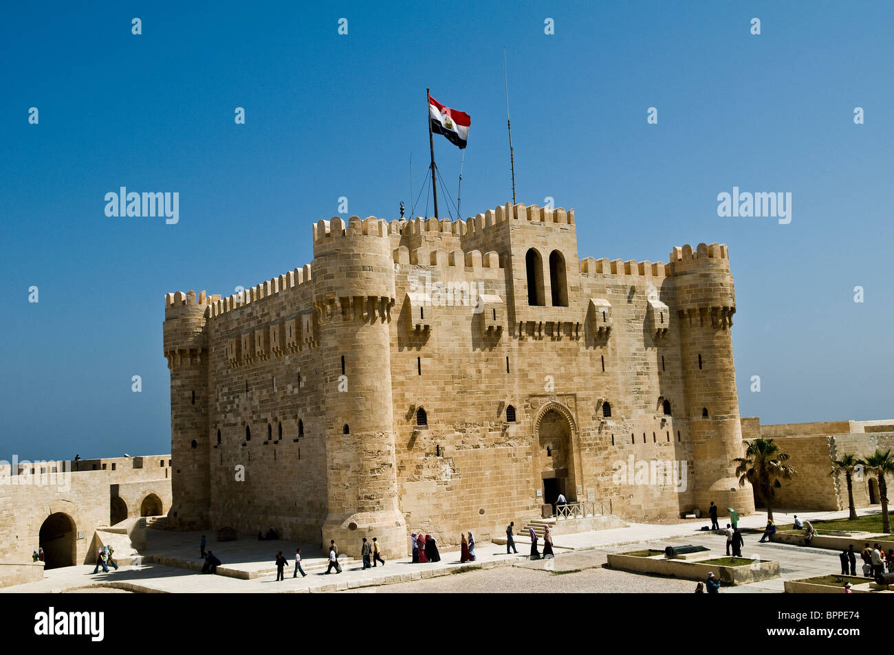 Fort Qaitbey in Alexandria, Egypt Stock Photo - Alamy