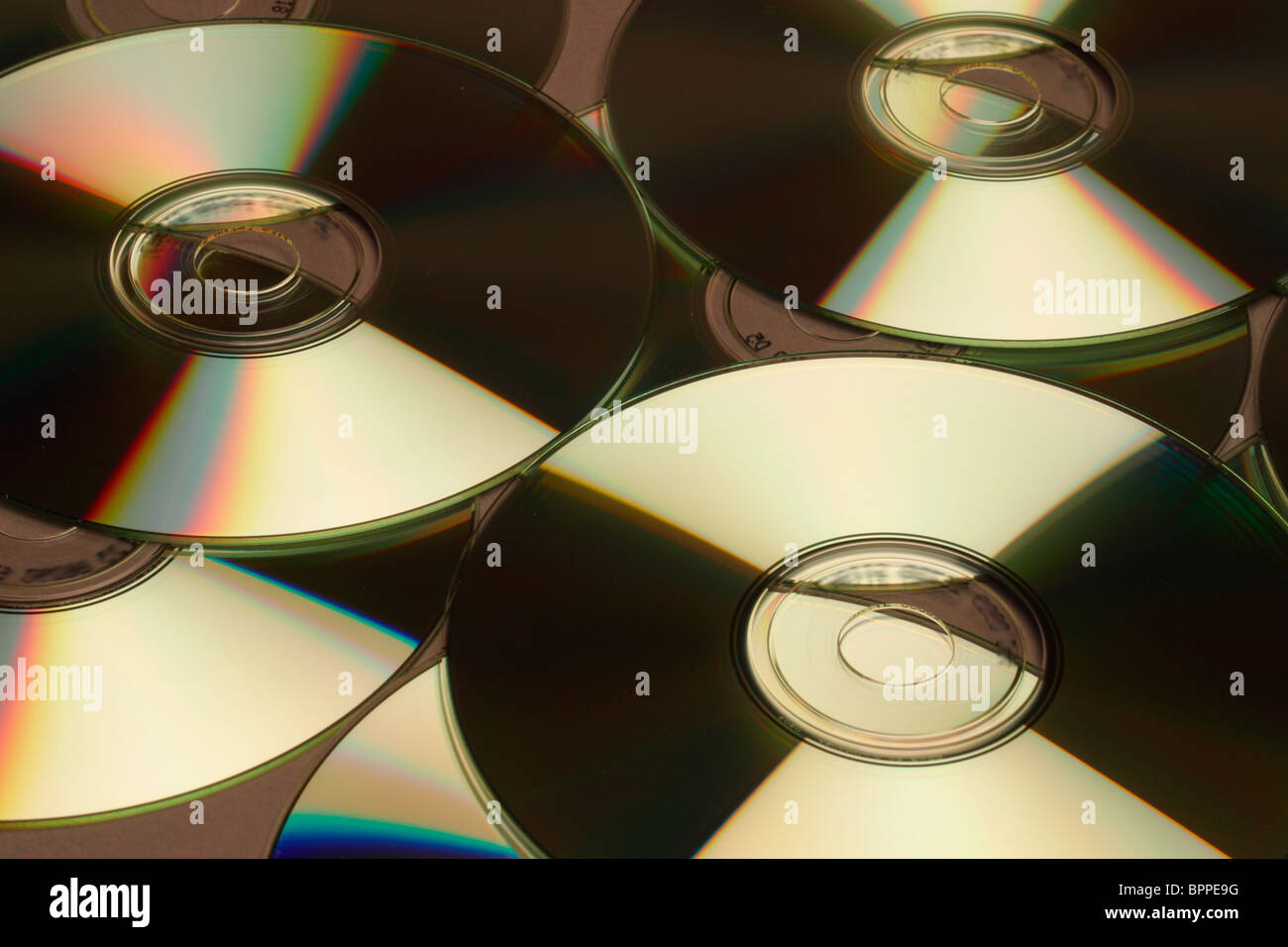 Compact Discs background Stock Photo - Alamy