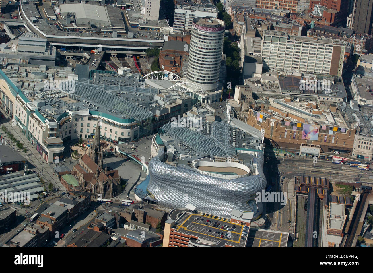 Birmingham bullring aerial hi-res stock photography and images - Alamy