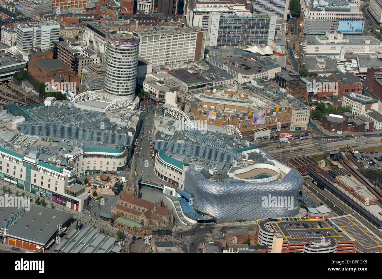 Birmingham bullring aerial hi-res stock photography and images - Alamy