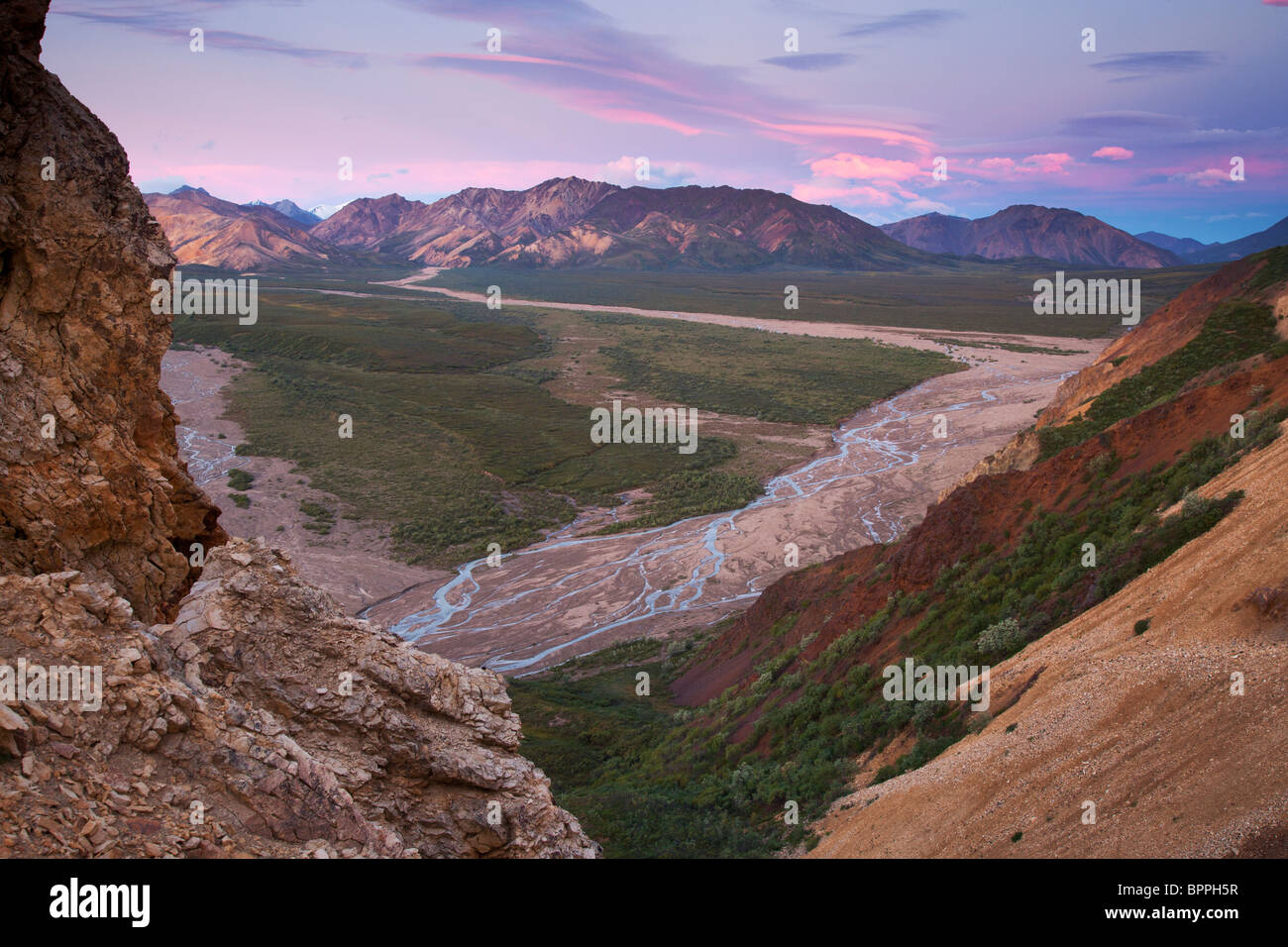 Polychrome mountain range hi-res stock photography and images - Alamy