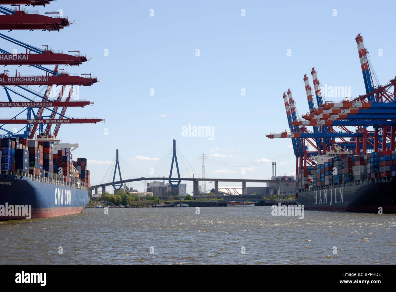 Hanjin Container Ship Stock Photos & Hanjin Container Ship Stock Images ...