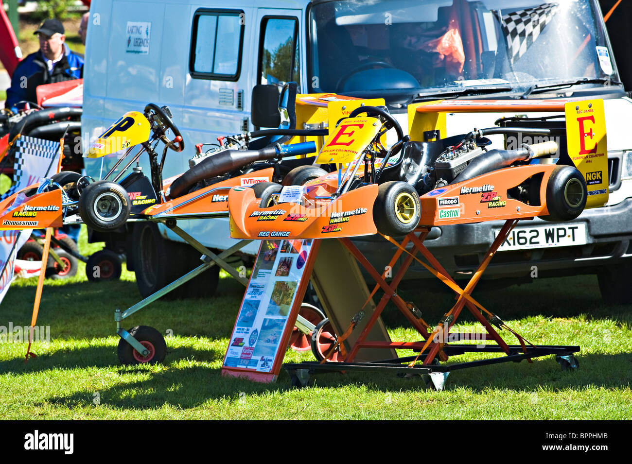 Historic Superkarts of Former European Race Champion Reg Garge at ...