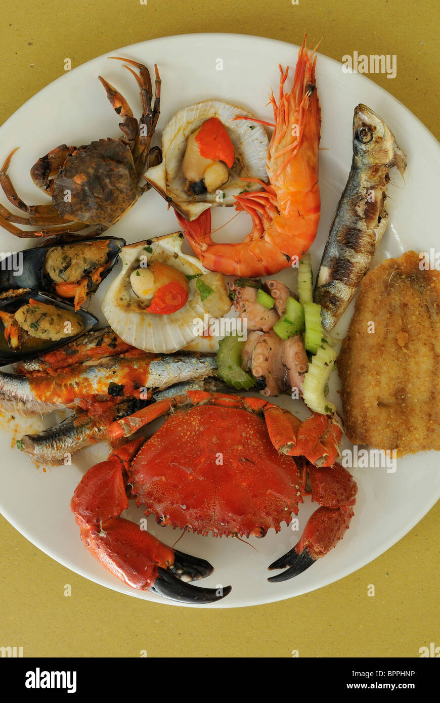 Venice. Italy. Platter of Cicchetti, typical Venetian appetizers Stock ...