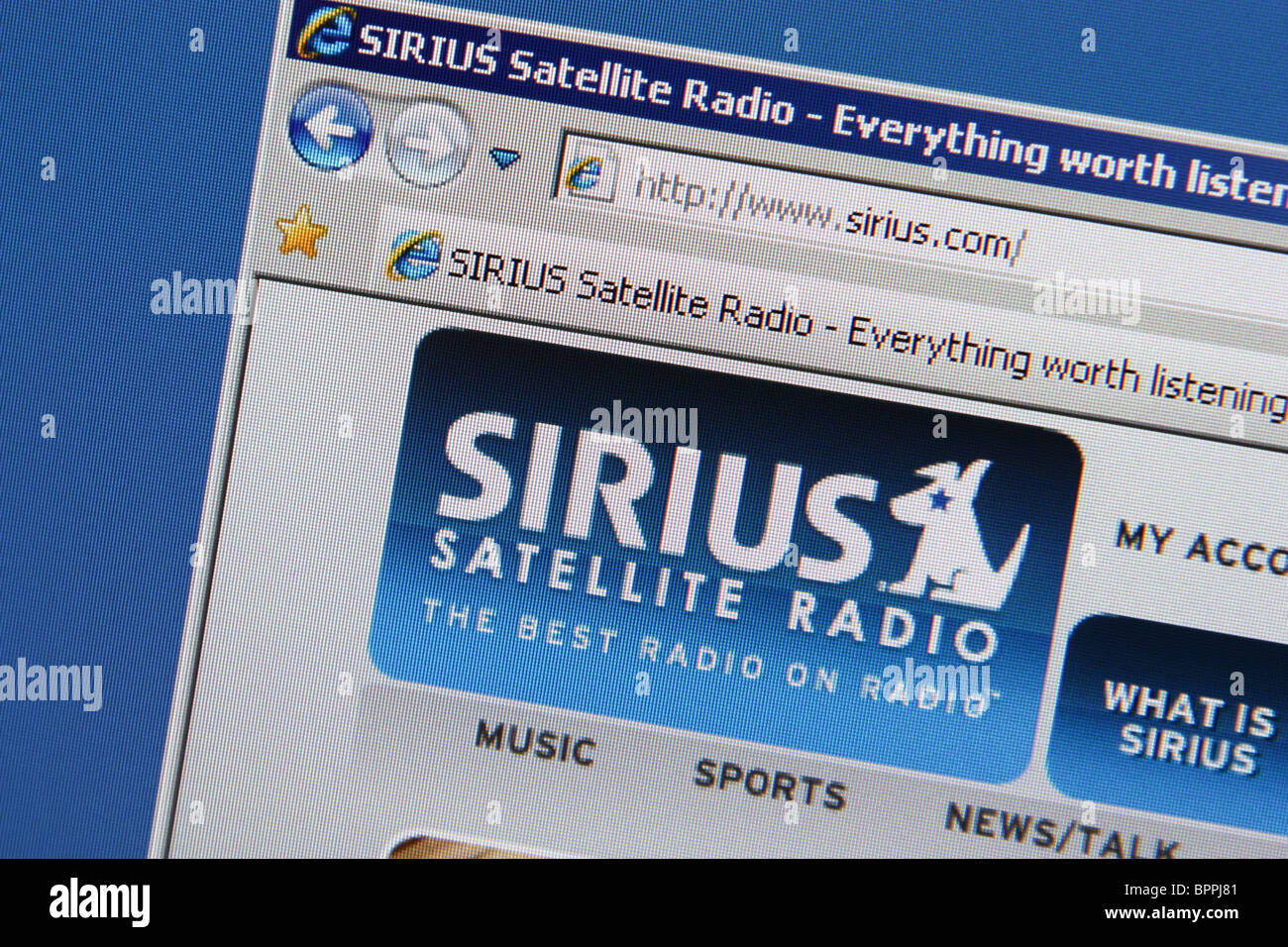 Satellite radio sirus hi-res stock photography and images - Alamy