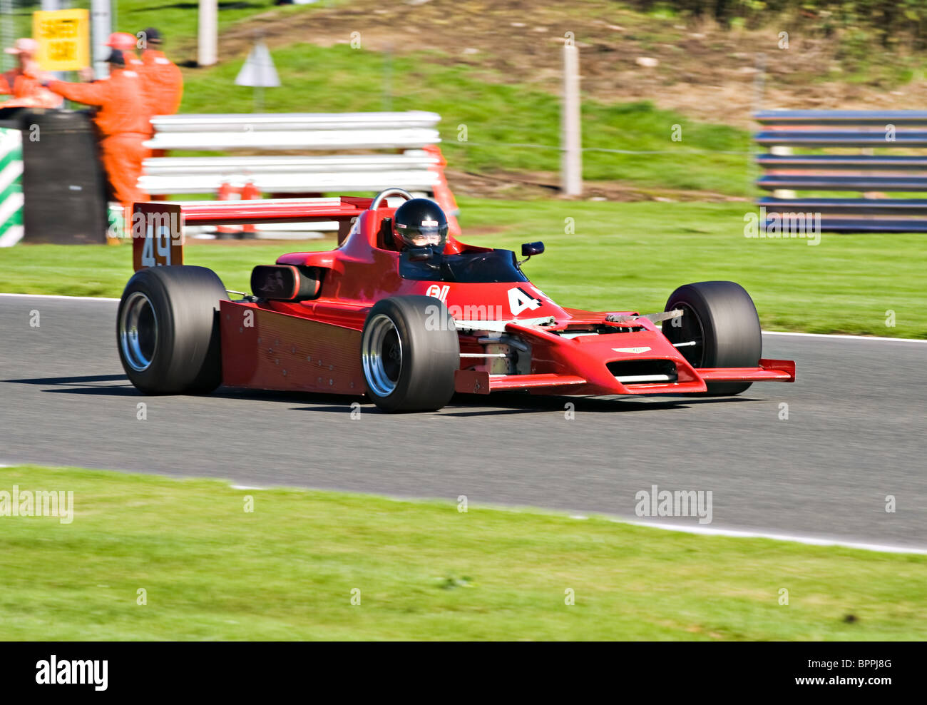 Chevron B49 Formula 2 Racing Car on The Avenue at Oulton Park Motor ...