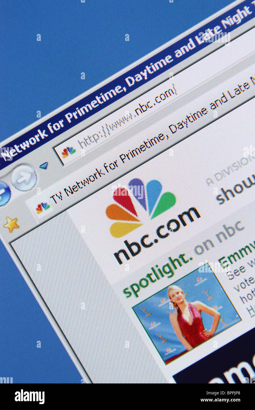 nbc nbc.com tv network Stock Photo - Alamy