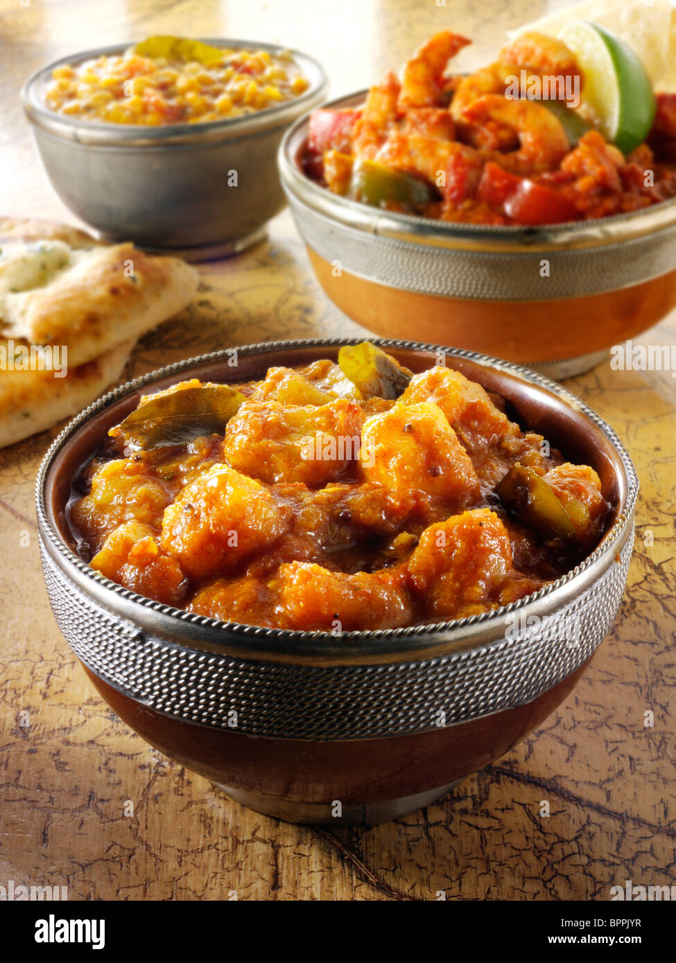 Bombay Aloo curry , Indian food recipe pictures, photos & images Stock ...