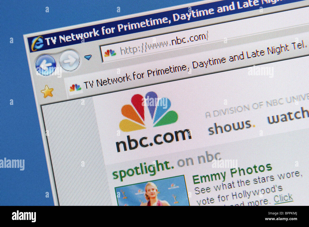 nbc nbc.com tv network Stock Photo - Alamy