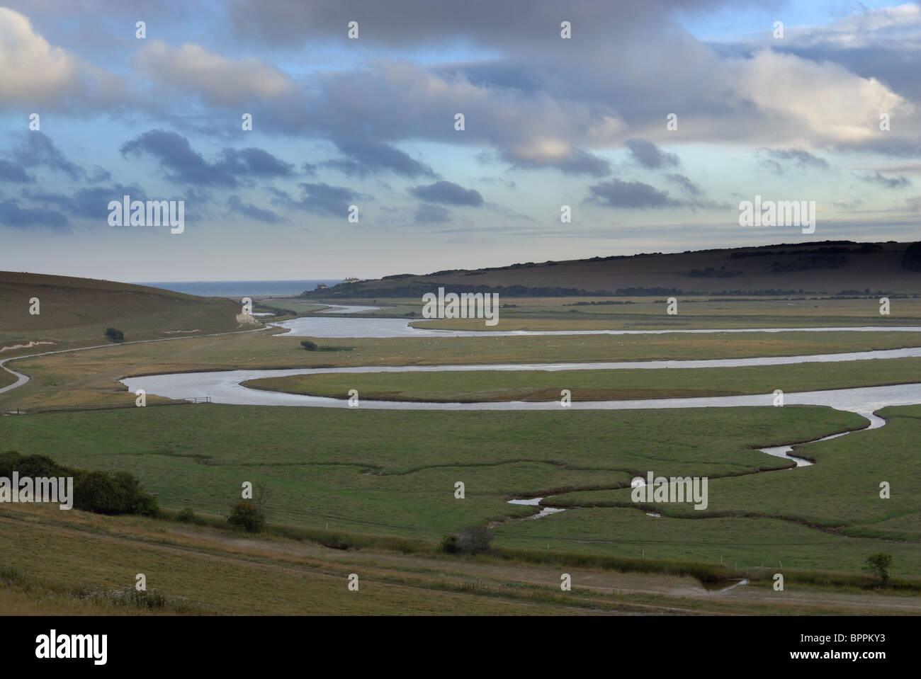 River seven meandering hi-res stock photography and images - Alamy