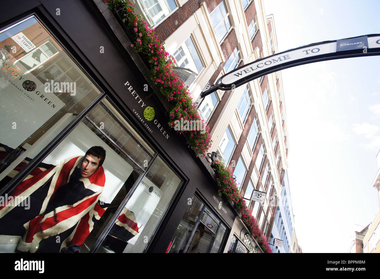 Pretty Green clothing store founded and designed by Liam Gallagher ...