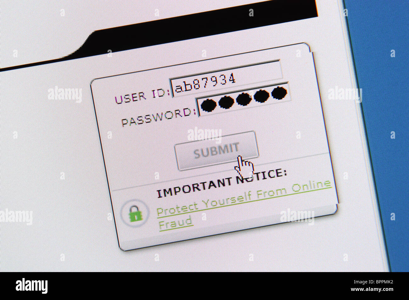 Account login hi-res stock photography and images - Alamy