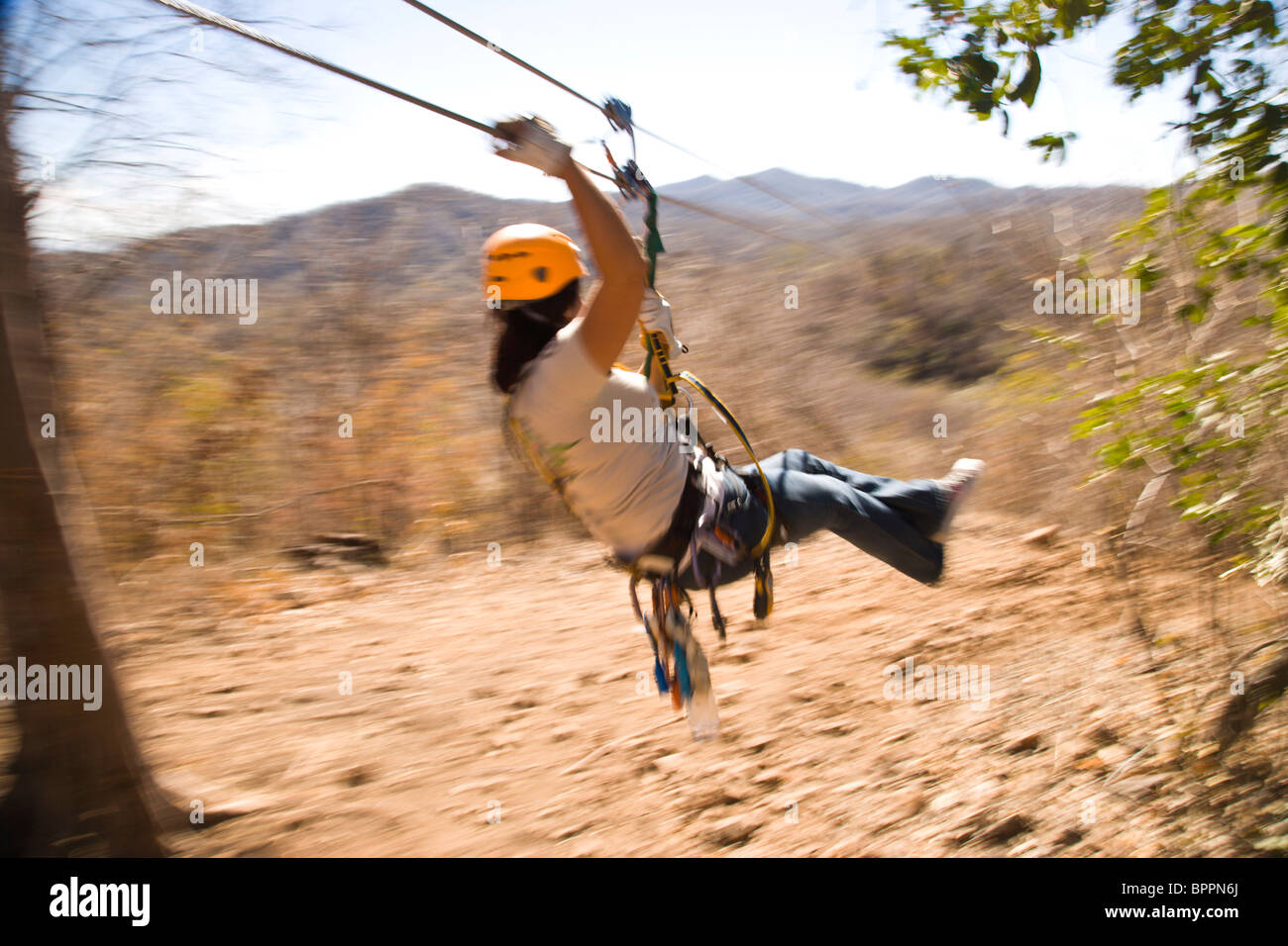 Huana Coa Canopy Adventure, staff and participants, near La Noria, near ...