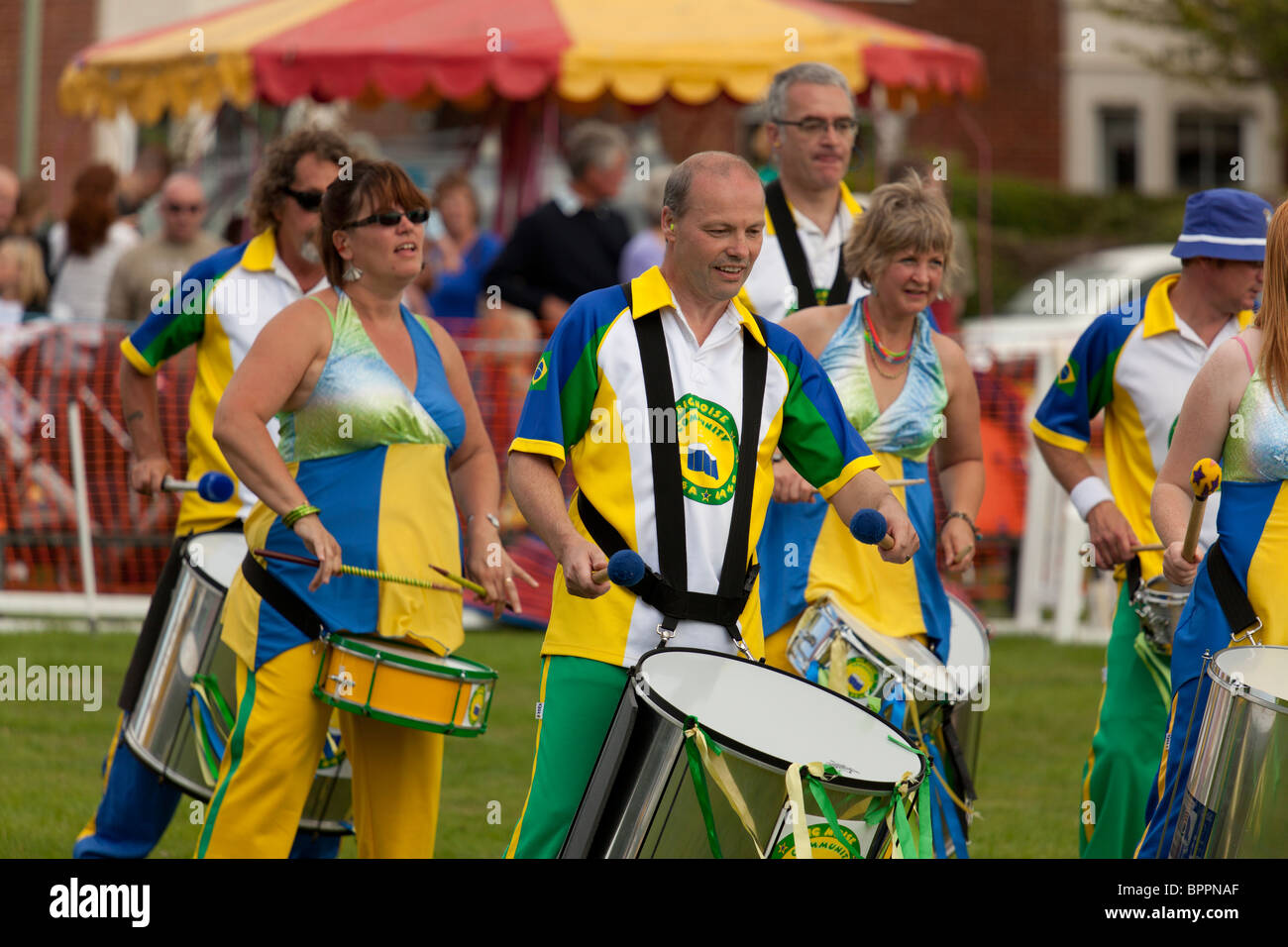 Samba drumming band at country fair by Big Noise Community Samba Band ...